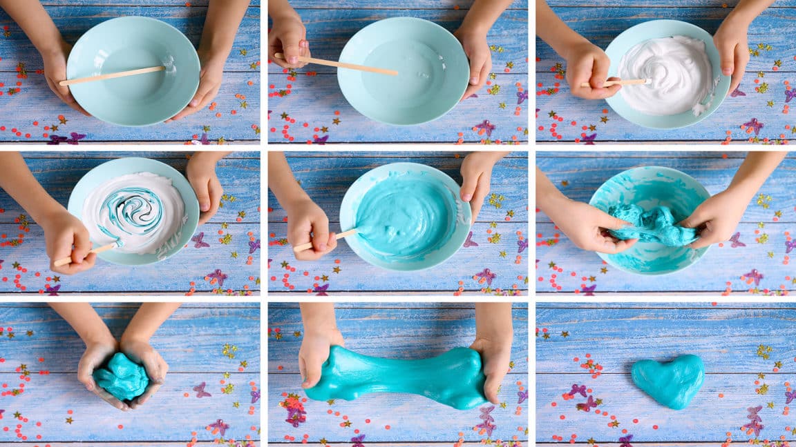 Les 6 recettes efficaces pour faire un slime non toxique pour vos enfants