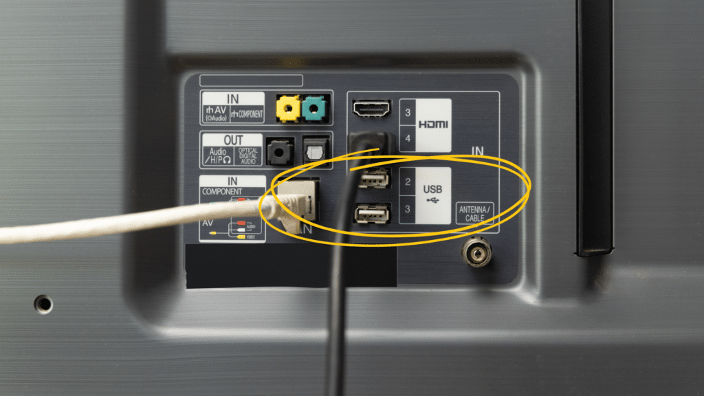 Vous n'utilisez jamais les ports USB sur la télévision ? Ils sont ...