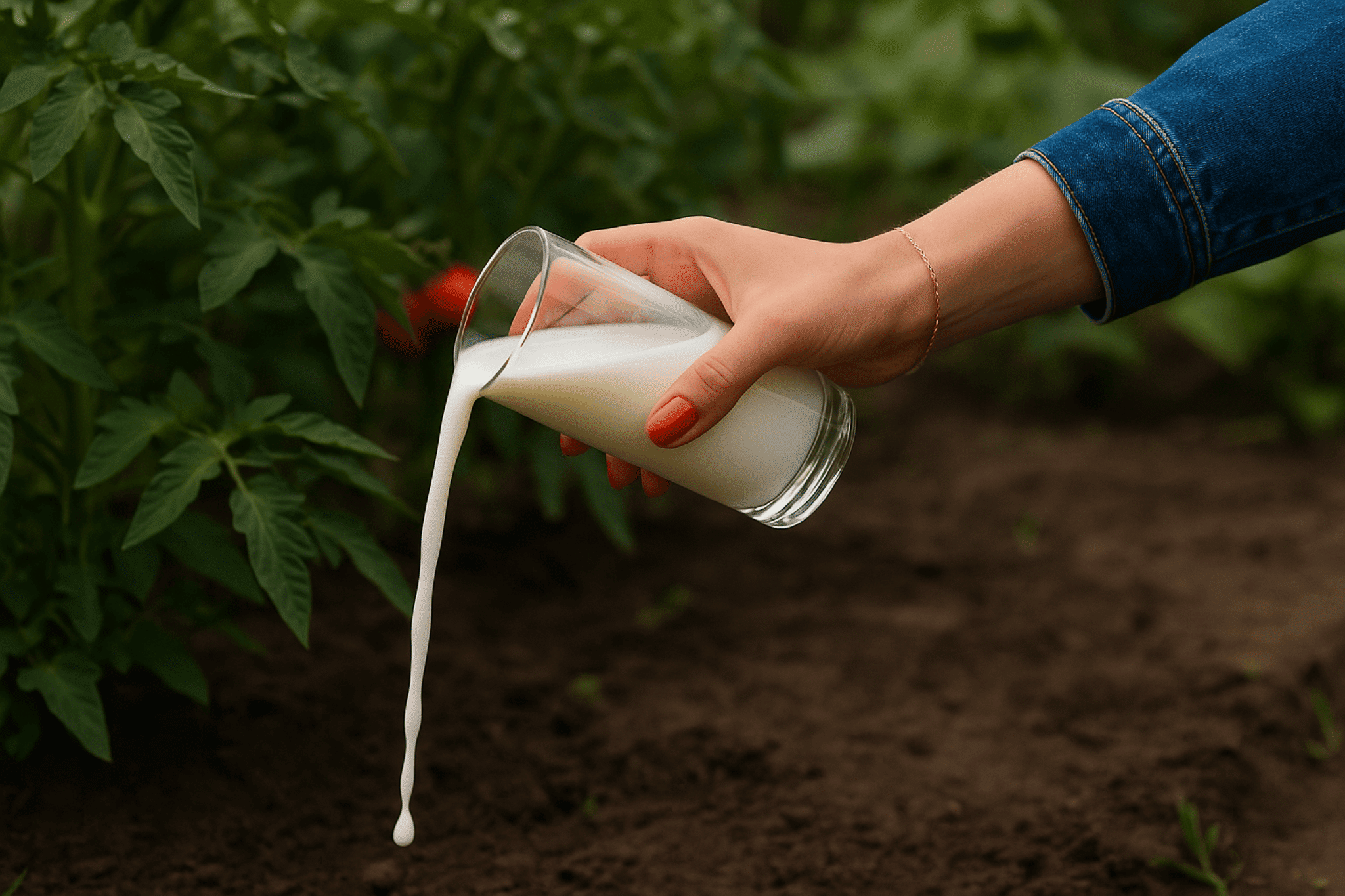 Pulvérisez du lait sur vos plantes : vous n’allez vraiment pas croire ...