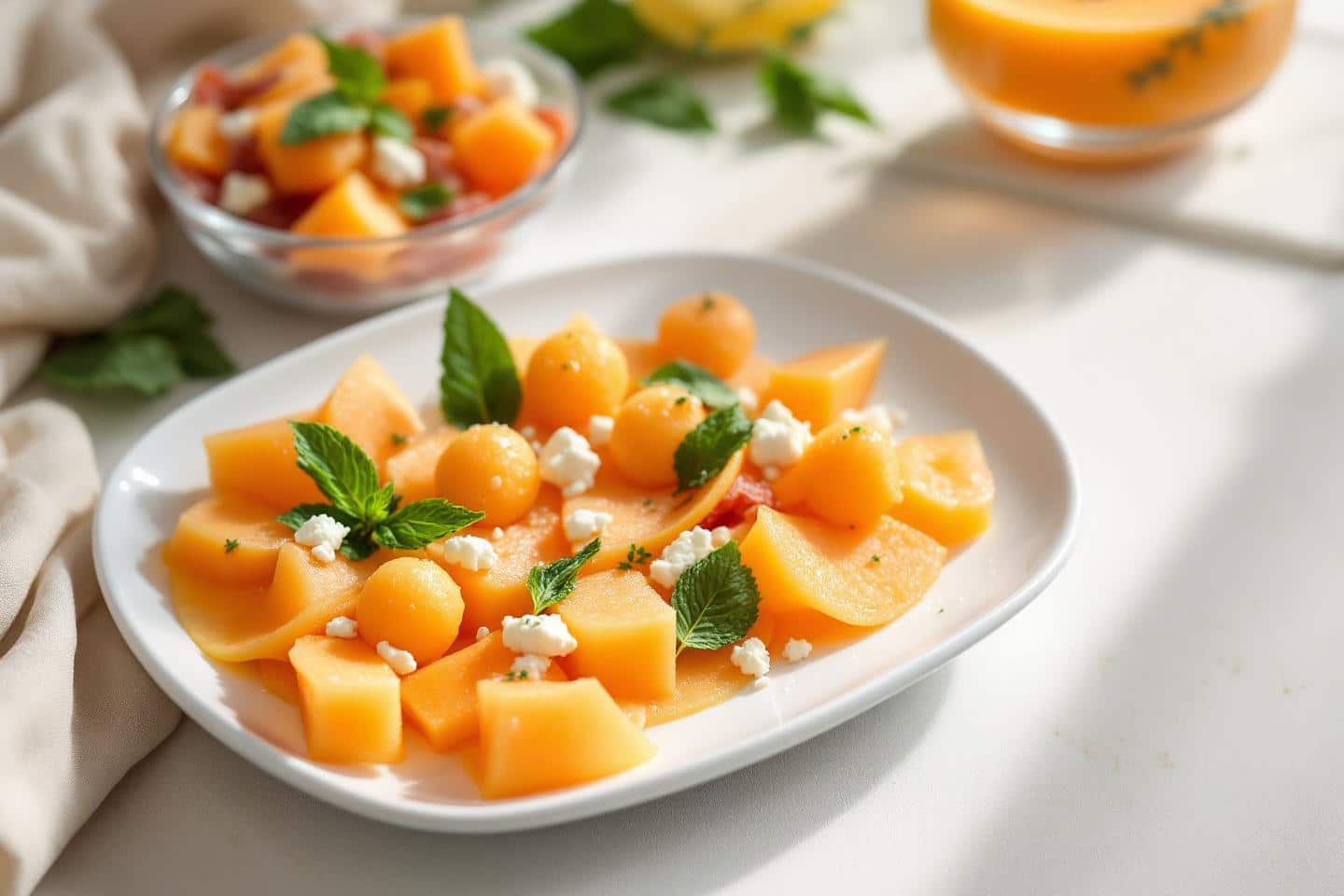 Douceur d’été : trois entrées au melon ultra fraîches pour surprendre à ...