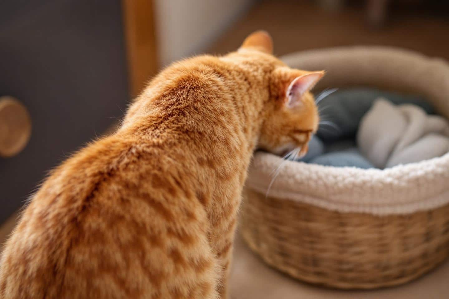 Votre chat boude son panier ? L’astuce toute simple pour enfin le voir ...