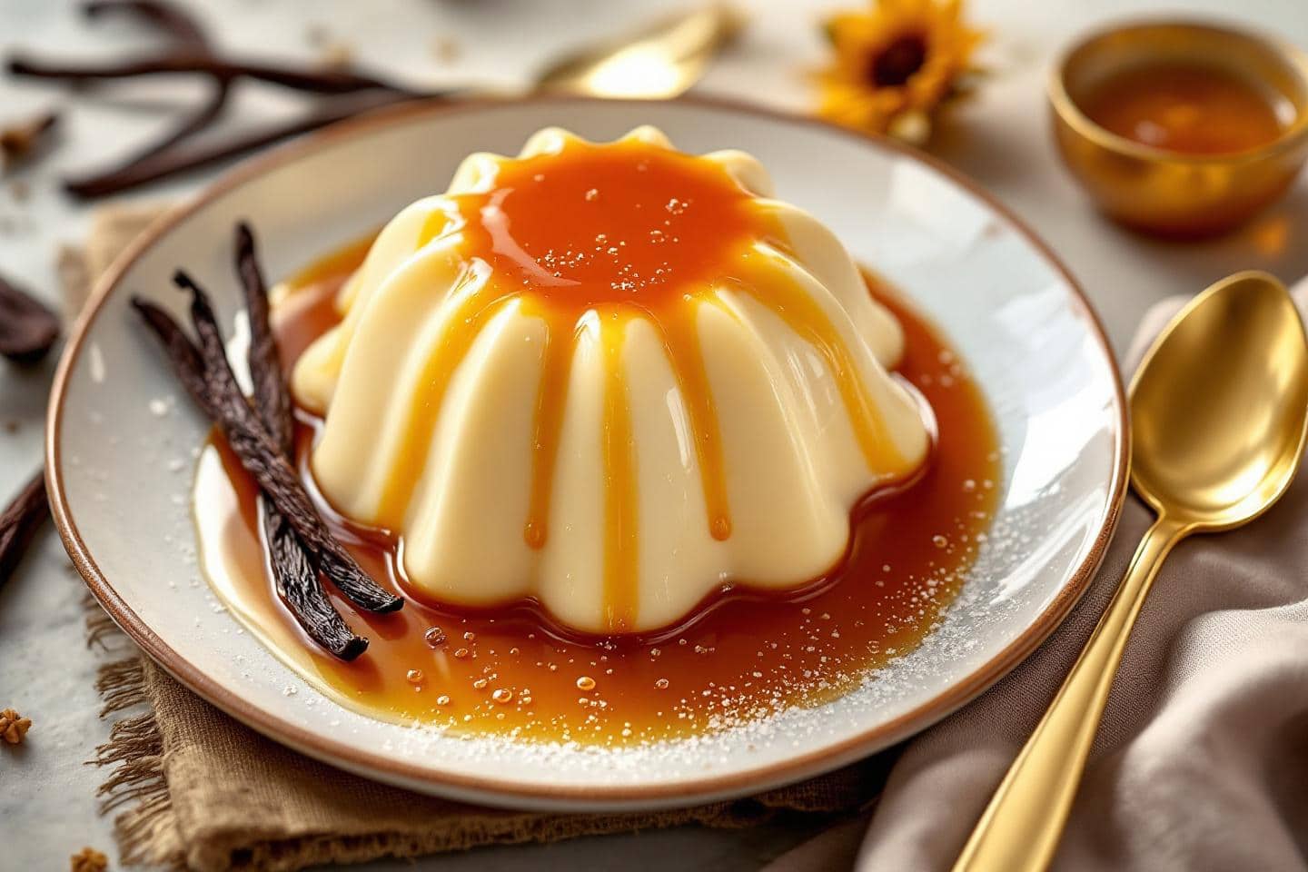Un Flamby fondant au vrai bon goût de vanille : le dessert minute tout ...