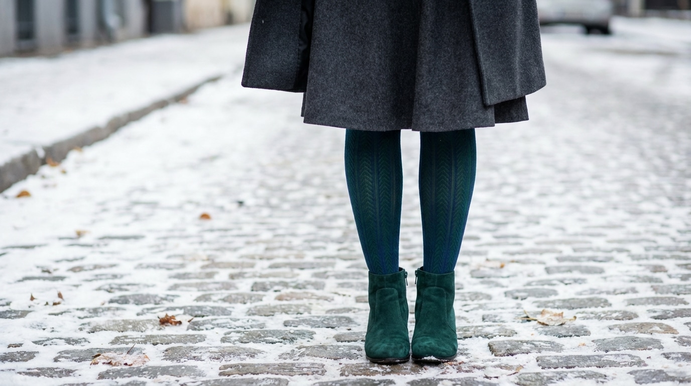 Comment porter des collants colorés sans fausse note : l’astuce simple ...