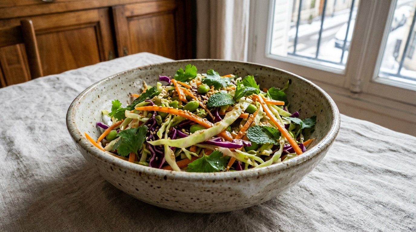 Croquante, parfumée et prête en 10 minutes : cette salade d'hiver aux ...