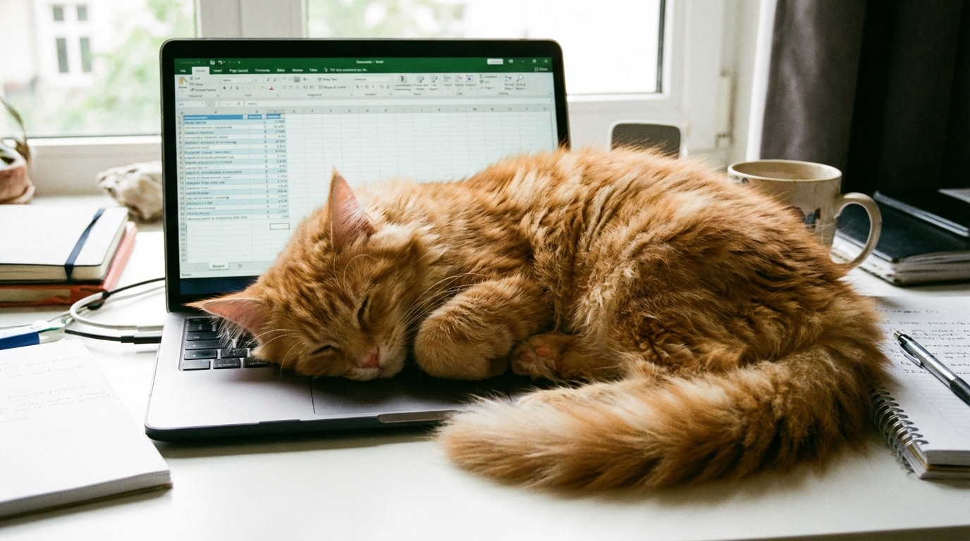 Télétravail avec un chat à la maison : l’astuce simple pour rester ...