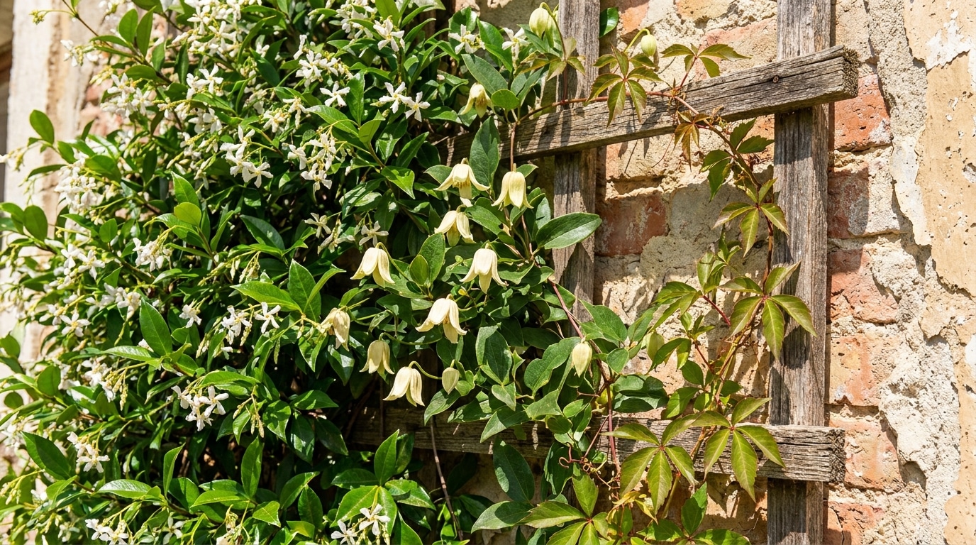 J'ai planté trois grimpantes au pied de mon mur le plus laid : mes ...